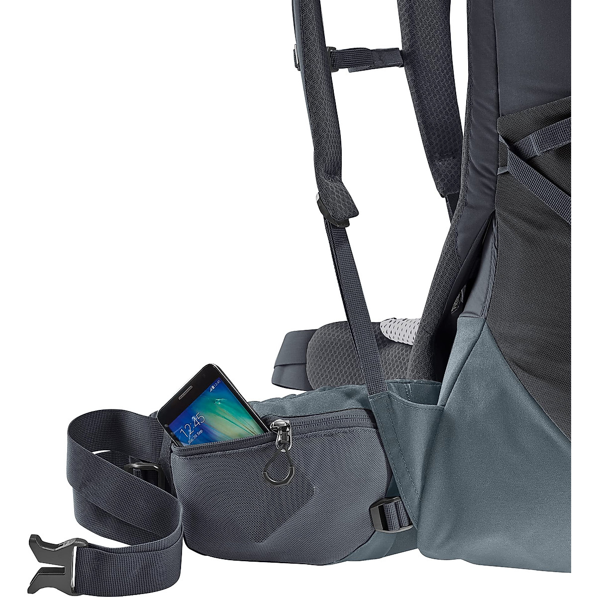 Deuter Aircontact Core 50+10L Hiking Backpack - Graphite-Shale