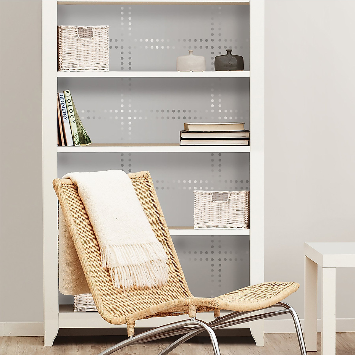 NuWallpaper NU2395 Tailored Peel & Stick Wallpaper, Grey