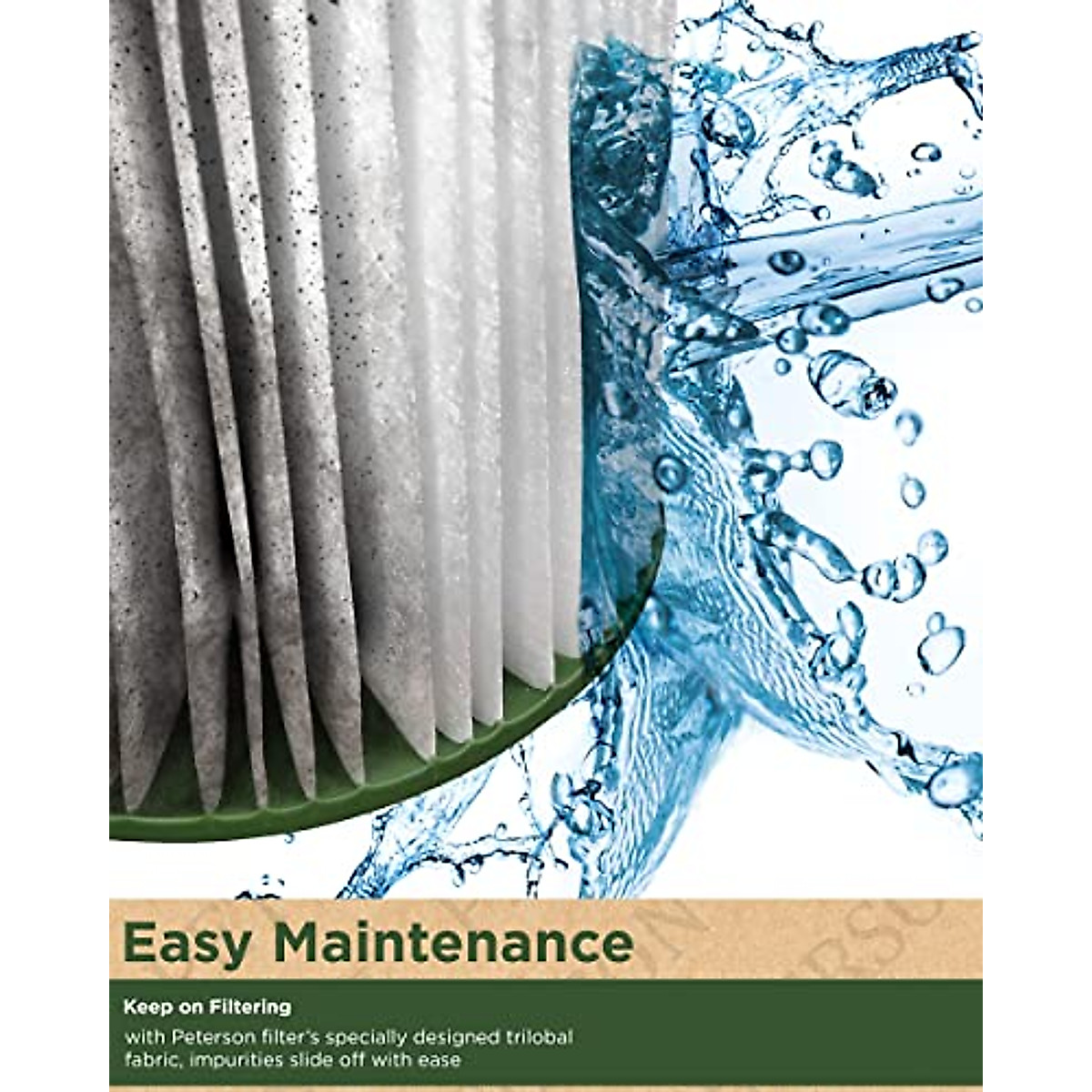 GALVANOX Replacement Filter Cartridge Compatible with Watkins 303279, PFF42TC-P4/Filbur FC2402/Unicel Compatible with Free Flow Hot Tub & More (2 Pack) 40 SQ FT