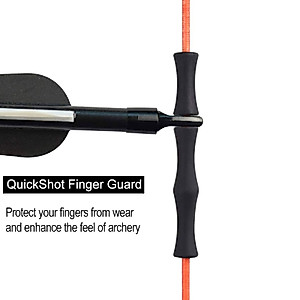 FYANER Otter Dampener Bow String Silencer 1 Pair with 2Pcs Bow String Nocking