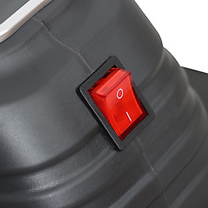 Sunny Health & Fitness Under Desk Motorized Exercise Foot Peddler, Portable Mini Cycle Bike for Stationary Home Workouts - SF-B0960 Black