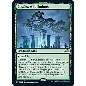 Magic: the Gathering - Boseiju, Who Endures (266) - Kamigawa: Neon Dynasty