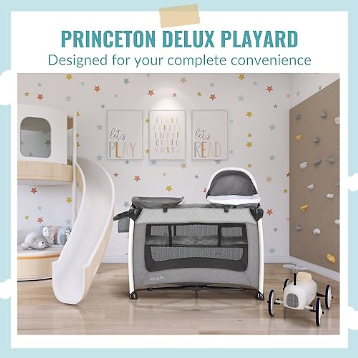 Dream On Me Princeton Deluxe Nap 'N Pack Play Yard