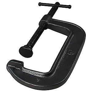BESSEY 540-6 Ductile Alloy C-Clamp, 6 In. x 2 3/4 In. Throat Depth & 2,450 lb Clamping Force