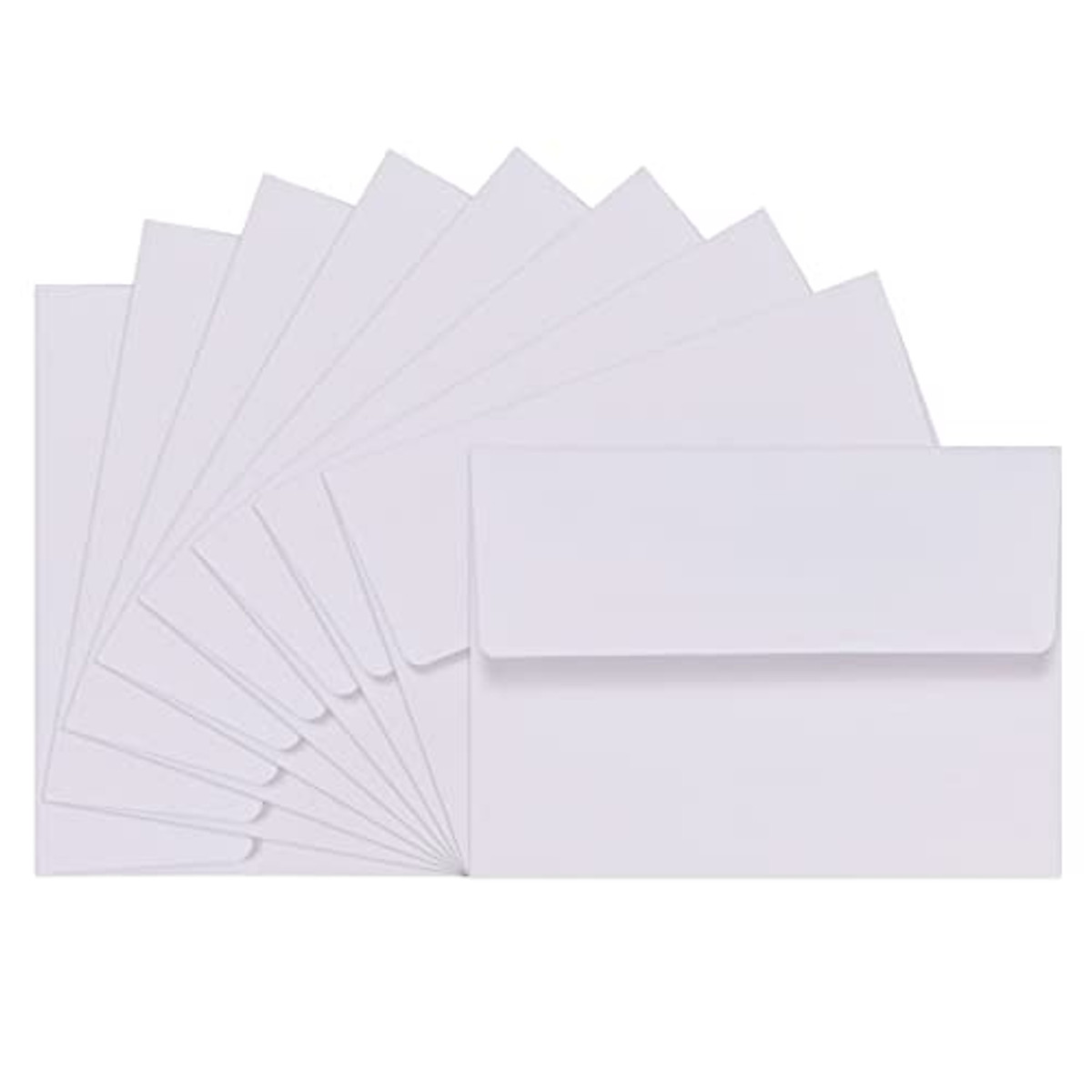 36-Pack White 5x7 Envelopes Self Seal A7 Envelopes, Mailing Envelopes, 5x7 Envelopes for Invitations, White Envelopes for 5x7 Cards, Letters, Photos, Thank You Cards, Wedding