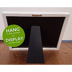 Ultimate Baby Ink Hand & Footprint Kit – Safe Ink Pad Stamp, Paper, Frame, & Stencil for Baby Shower, Registry, Newborn, New Mom Gifts