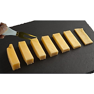 HSHQING Marble Cheese Knife Set of 4 Gold and White Charcuterie Accessories, Heavy Marble Handle Butter Spatula Sandwich Cream Knives Cheese Spreader Cutter,Housewarming Gift