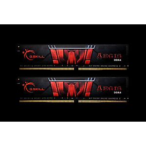 G.SKILL AEGIS Series (Intel XMP) DDR4 RAM 16GB (2x8GB) 3000MT/s CL16-18-18-38 1.35V Desktop Computer Memory UDIMM (F4-3000C16D-16GISB)
