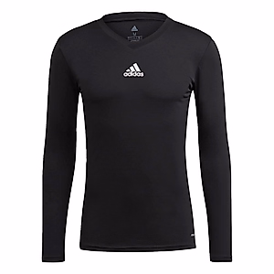 adidas mens Team Base Tee Black X-Large