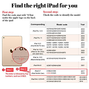 Custom Case for iPad 7th/8th/9th(2019/2020/2021) Generation with Photo/Text, Personalized Picture/Name iPad 10.2 Cover Protective Leather, Auto Sleep/Wake