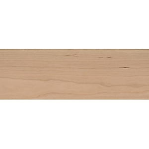 Solid Hardwood 6x19 inches, 0.13 inches, 1/8 inches, Unfinished (Cherry)