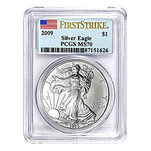 2009 American Silver Eagle First Strike $1 MS-70 PCGS