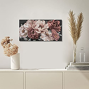 Art Knitting (12X24inch) Paint by Number for Adults Beginner Students Kids, Ideal Gift Choice for Birthday,Anniversary or Any Festival.DIY Acrylic for Room Decor- Blooming Flowers