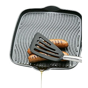 Starfrit Grill Pan, 10"x10", w/Foldable Handle 030036-006-SPEC