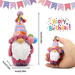 Happy Birthday Gifts for Women - Happy Birthday Gnomes Gifts for Women - Birthday Gift Idea for Mom, Her, Best Friends, Girl, Sister, Daughter, Grandmothers, Female, Coworker - Birthday Presents