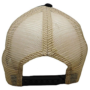 Bikers for Trump Black Khaki Mesh Trucker Cotton Embroidered Hat Cap