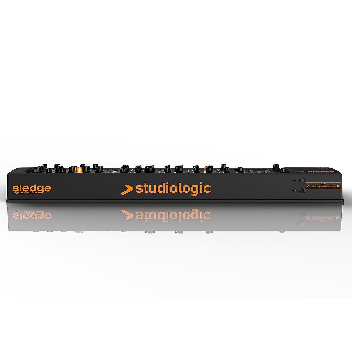 Studiologic Sledge 2 Black Edition Synthesizer with 61-Key Semi-Weighted Keyboard