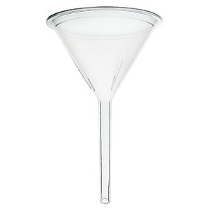 EISCO Filter Funnel, 2.6" - Polyethylene Plastic - Resistant to Acids & Alkalis - Great for Laboratory, Classroom or Home Use