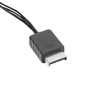 HDMI Cable, PS1/PS2 to HDMI Adapter for Playstation1, Playstation2 Signal Into HD Multimedia Interface Signal, Stable Performance, Clear Image Display, Easy to Use