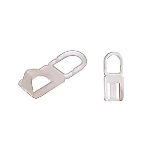 NAHANCO HC001-100 Hanger Connectors - 1 3/4" Clear- 100 Count, (00)