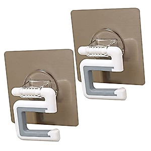 Zerodeko 8 pcs mop Holder House Organization Must Haves Broom Organizer Wall Mount Broom Mount Must Haves for Home Wall Broom Laundry Room mop Broom Holder Plastic Hanger mop Hook