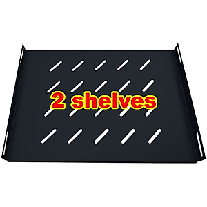 Server Rack - Wall Mount Network Enclosure - Locking Wall IT Cabinet - 19 Inch Rack Av Audio Video Rack Lockable Cabinet Network Rack - Powerbar - Shelf - Fan - Feet (15U (24" w x24 d x30 h))