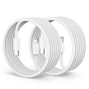 2Pack USB C to Lightning Cable 3FT,[Apple MFi Certified] iPhone 13 14 Charger Cord,iPhone Fast Charger Cord Super Fast for iPhone 14/13/12/11 Pro max/Mini/XS/X/XR/iPad/AirPod/MacBook, White