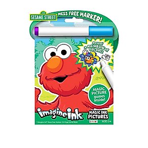 Bendon Sesame Street Imagine Ink Book with Mess Free Marker