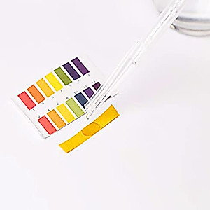 P H Test Strips,P H 1-14 Test Paper,Packs of 80 P H Litmus Paper,1-14 Alkaline Acid Test Paper for Urine,Saliva,Drinking Water,Pool,Spa,Soap,Fish Tank and Liquids