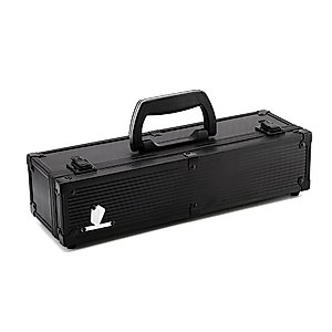 Black Metal Storage Case for TCG, Deck Box, MTG, Magic, FaB, Yugioh, Trading Cards, toploader, EDH, Commander, PTCG, TCG
