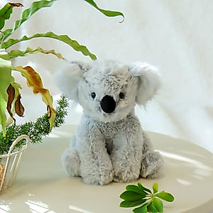 Apricot Lamb Toys Plush Gray Plush Koala Stuffed Animal Soft Cuddly Perfect for Child (Gray Plush Koala, 8 Inches)