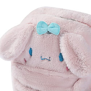 My Melody Backpack Kawaii Cinnamoroll Backpack with Cute Accessories for Girls (Pink)