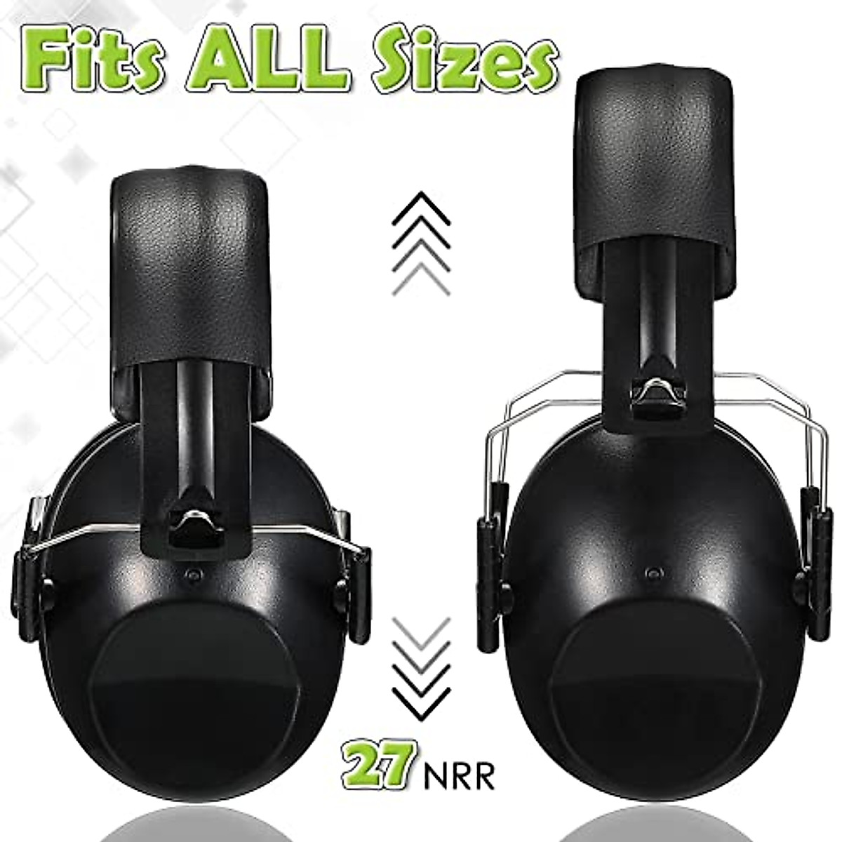 Yunsailing 6 Pcs Kids Ear Protection Earmuffs Adjustable Noise Insulation Headphones Toddlers 27NRR Noise Reduction Ear Muffs (Novel Color)