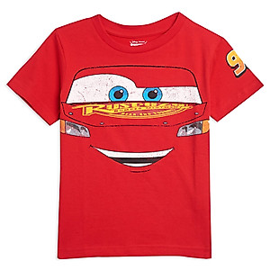 Disney Pixar Cars Lightning McQueen Tow Mator Toddler Boys 3 Pack T-Shirts 3T