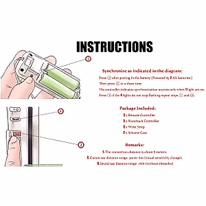 Wii Remote and Nunchuck Controller, Wireless Controllers Compatible with Wii/Wii U with Silicone Case and Wrist Strap (Black)