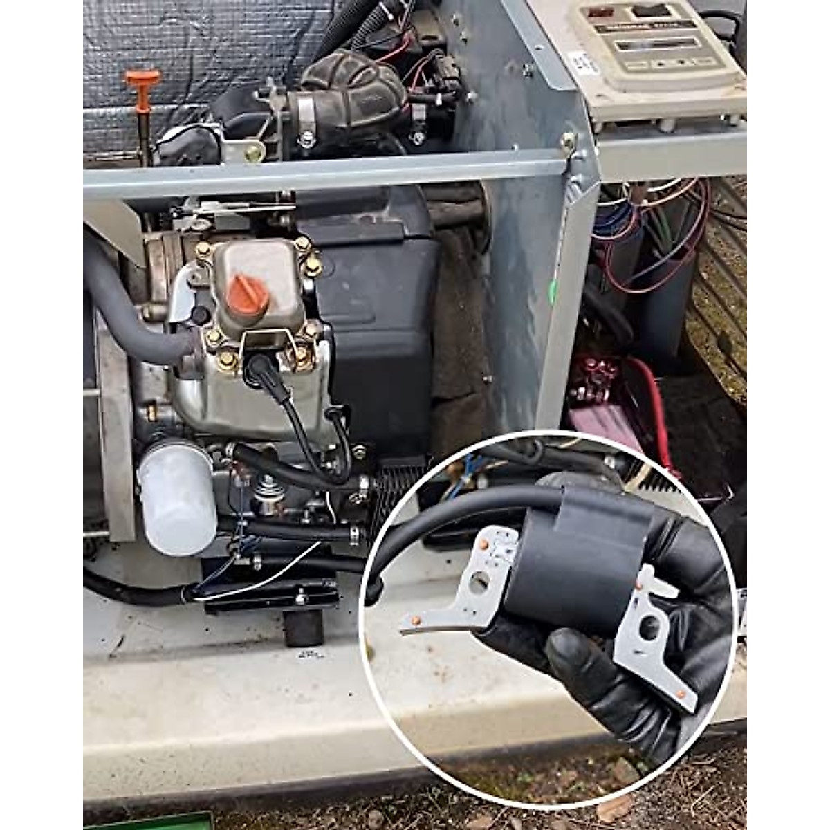 0K63030SRV Ignition Coil Fit for Generac GP15000 GP1500 GP1750