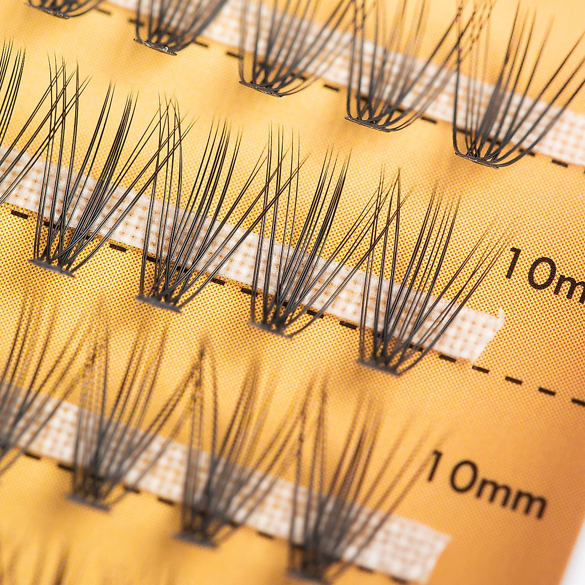 FinyDreamy 240pcs Individual Lash Extensions, 20D Lash Clusters Volume Mix Pack, 10-14mm Mix Lengths C Curl 0.07mm Thickness Professional Individual Eyelash Clusters and Apply Under your Lashes