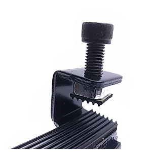 Jiayouy 4.3" Bass Drum Platform Lifter Fits 18" and 20" Bass Drums - Black Coated Steel