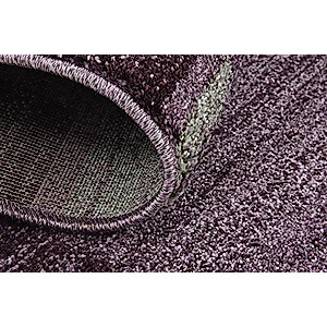 Unique Loom Del Mar Collection Area Rug - Sarah (3' 3" x 5' 3" Rectangle, Violet/ Purple)