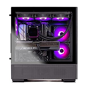 Skytech Gaming PC Desktop – Intel Core i7 12700F 2.1 GHz, NVIDIA RTX 4070 Ti, 1TB NVME SSD, 16GB DDR4 RAM 3200, 750W Gold PSU, 360mm AIO, 11AC Wi-Fi, Windows 11 Home 64-bit,Black