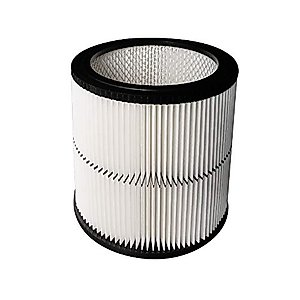 Reinlichkeit 17884 Vacuum Cartridge Filter fit for Craftsman 9-17884 17935 17937 17920 shop vac Filter Replacement Part Fit 6 Gallon & Large Vacs