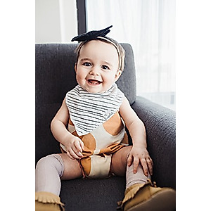 Copper Pearl Baby Bandana Drool Bibs for Drooling and Teething 4 Pack Gift Set “Alta, Soft Set of Cloth Bandana Bibs for Any Baby Girl or Boy, Cute Registry Ideas for Baby Shower Gifts