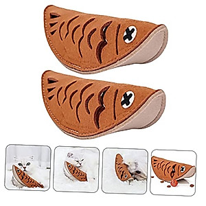 FRCOLOR 10 Pcs Dog Toy Puppy Chew Toys for Teething Dog Chew Toys Dog Biting Toy Puppy Teething Toys Dog Puzzle Toys Puppy Snuffle Pet Puppy Toy Dog Bite Felt Cloth