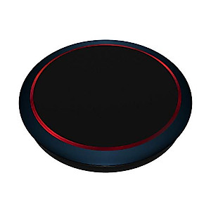 Black Phone Popper With Red Borders PopSockets Swappable PopGrip