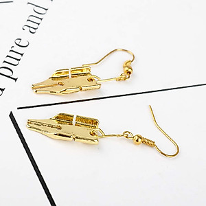 OfficialOtaku Kishibe Cosplay Earrings - Unisex (Gold)