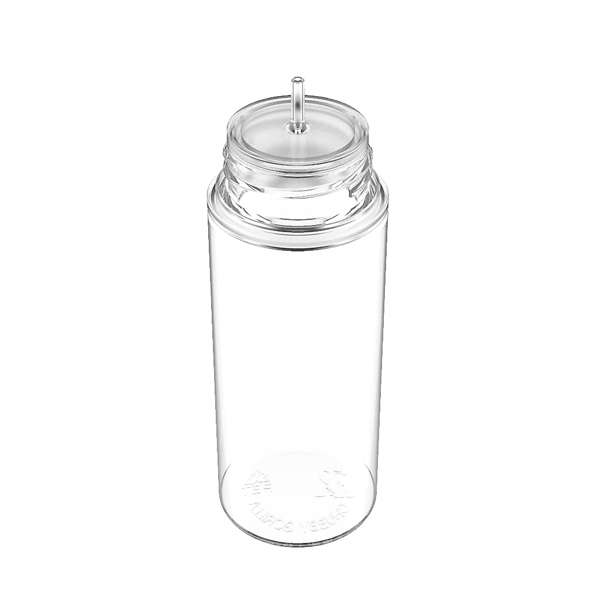 Bottles Chubby Gorilla - 120ML Unicorn Clear Natural Cap - V3 (5 PACK)