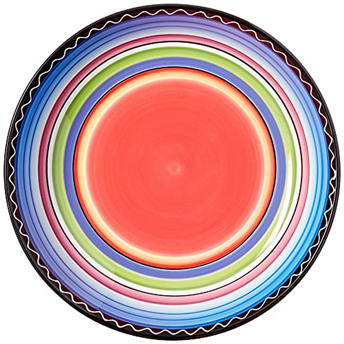 Certified International Tequila Sunrise Serving Bowl, Extra Large, Multicolored