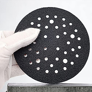 5 inch 44 Holes Premium Hook and Loop Pad Saver for Random Orbital Sanders Pads notably extends The Backing pad´s Lifetime,Multi Hole Pad Protector-20444,20353,20290