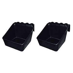 Little Giant 50 Pound Plastic Universal Livestock Block Holder and Feeder (2 Pack)