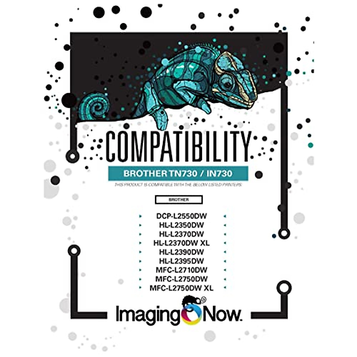 IMAGINGNOW – Eco-Friendly OEM Toner Compatible with Brother TN730 – Premium Cartridge Replacement